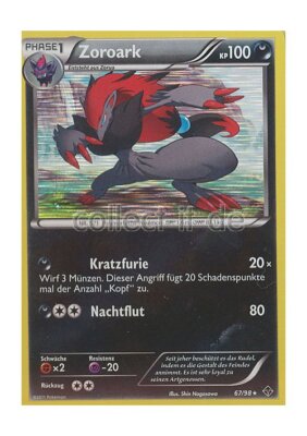 Pokemon 67/98 - Zoroark - Holo | eBay.de