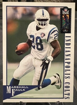 Marshall Faulk 1994 Classic NFL Experience Indianapolis Colts #41 ...