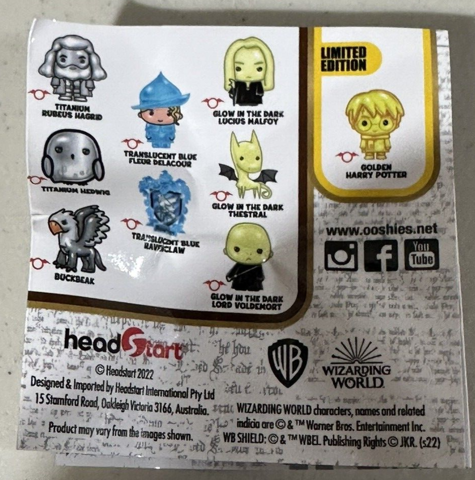 Wizarding World of Harry Potter Ooshies Lot of 6 Mystery Mini Figures ...