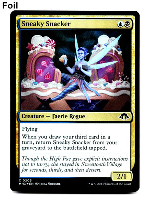 Sneaky Snacker - Foil - Modern Horizons 3 (MH3) MTG Magic NM/M | eBay