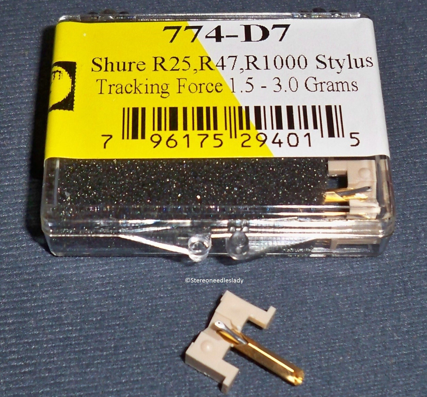 774-D7 PM3177D NEEDLE for Radio Shack SHURE R25 R47 R1000 for Shure 3X ...