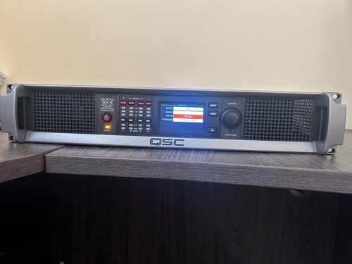 QSC Q-SYS 4 Channel Amplifier CX-Q8K4 8000Watts of Power | eBay