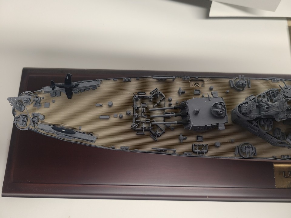 Danbury Mint USS Missouri BB-63 Battleship Model Ship 24" W/ Plexi ...