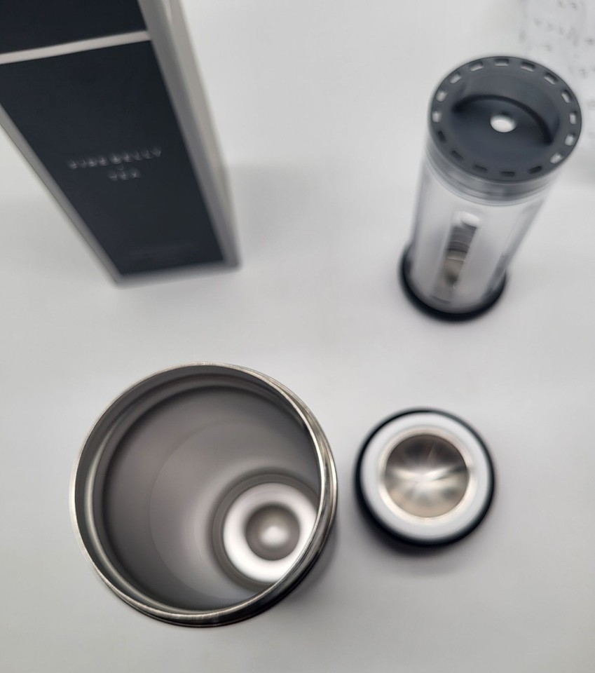 FIREBELLY Tea Stop Infusion Travel Mug Black 16OZ Hot Cold | eBay