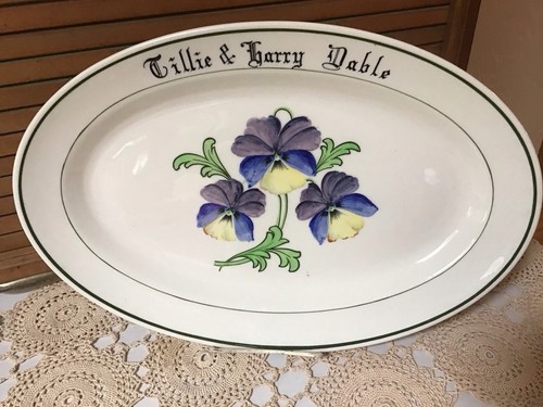 VTG Tepco Restaurant Ware Large Personalized Platter | eBay