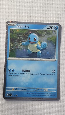 Squirtle - 048 (Cosmos Holo) - SV: Scarlet & Violet Promo Cards (SVP ...