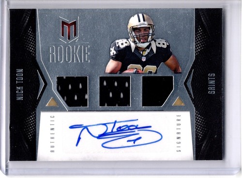 2012 Panini Momentum - Rookie Signatures RPS Nick Toon #127 /599 (AU ...
