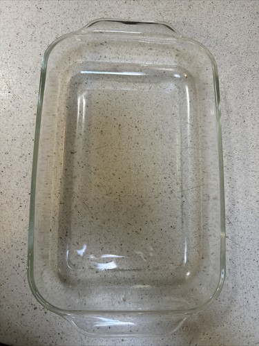 232-R Pyrex 2 Quart Casserole Clear Glass Baking Dish 11 x 7 x 1.5 Inch ...