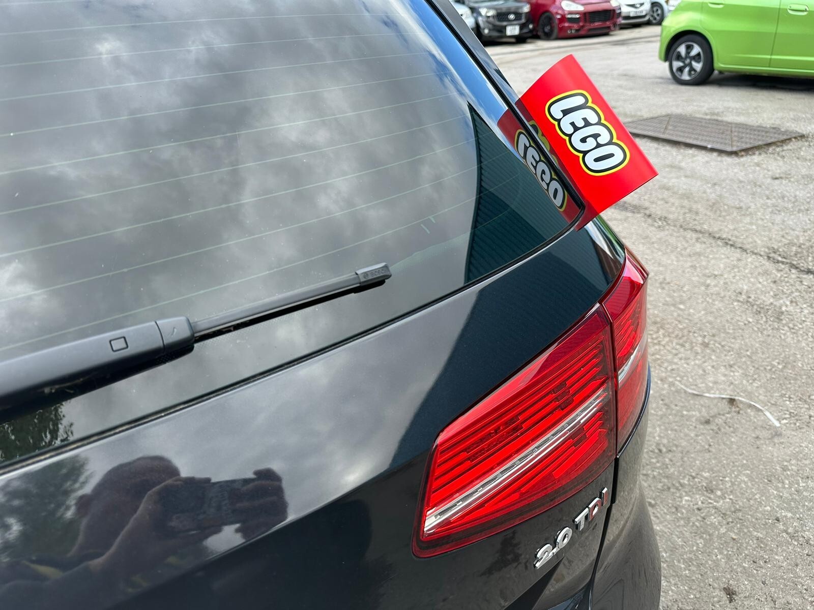 TAG YOUR CAR- Red Tag - Funny Car Stickers - Decal | eBay UK