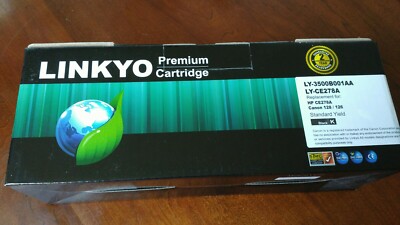 Linkyo Premium Cartridge LY-CE278A Replacement for HP CE278A Black ...