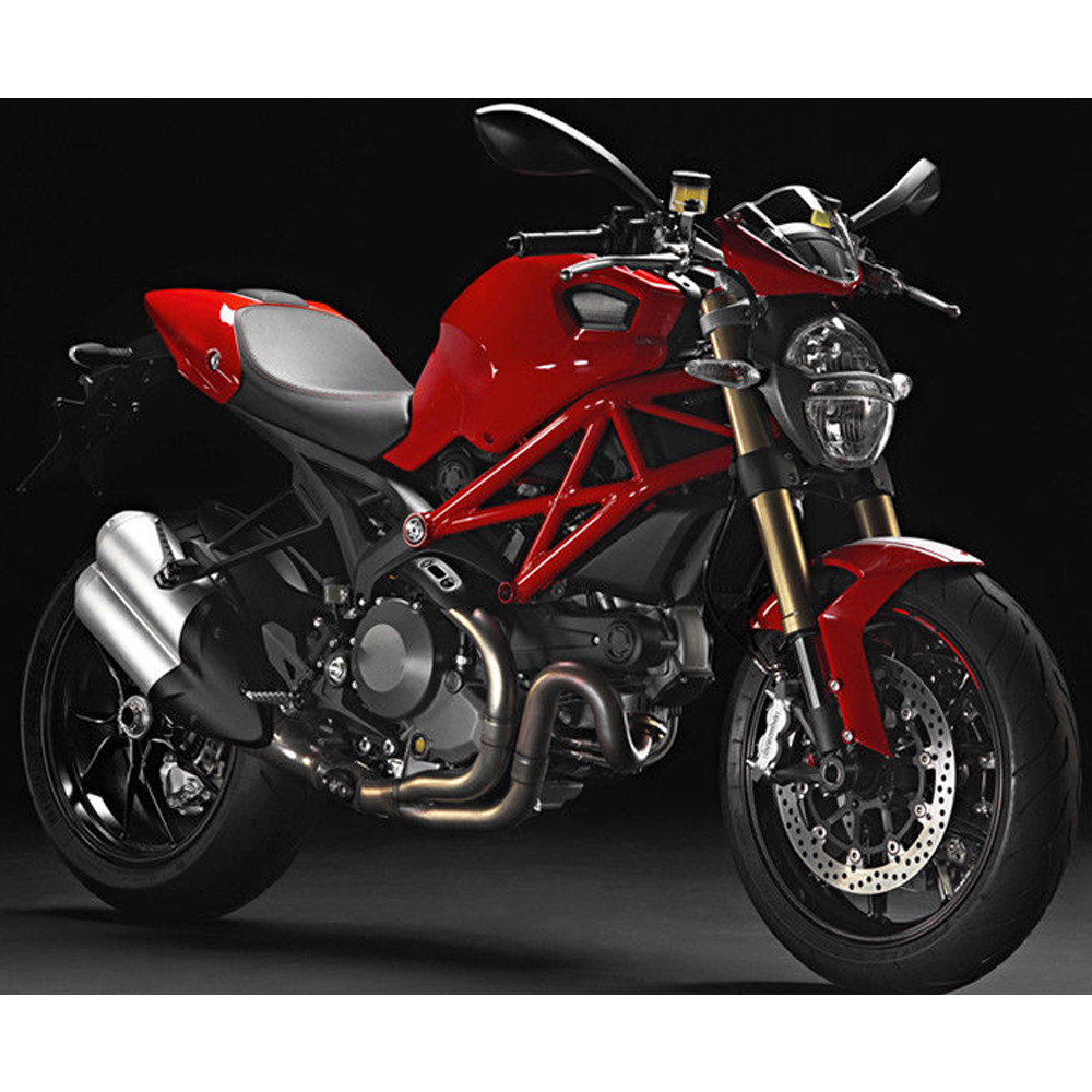Ducati Monster 696 Custom Paint
