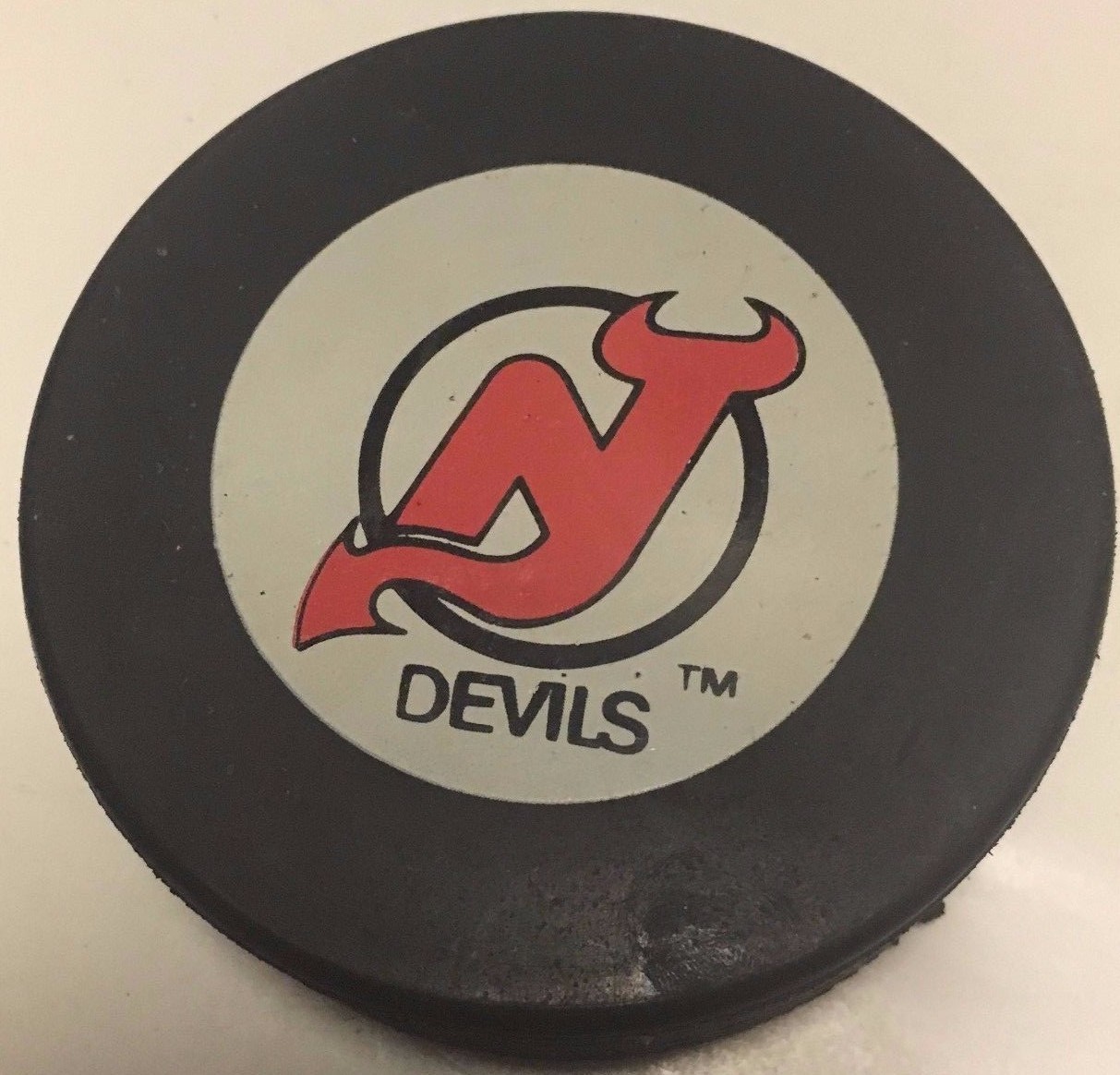Vintage New Jersey Devils Hockey Puck NHL | eBay