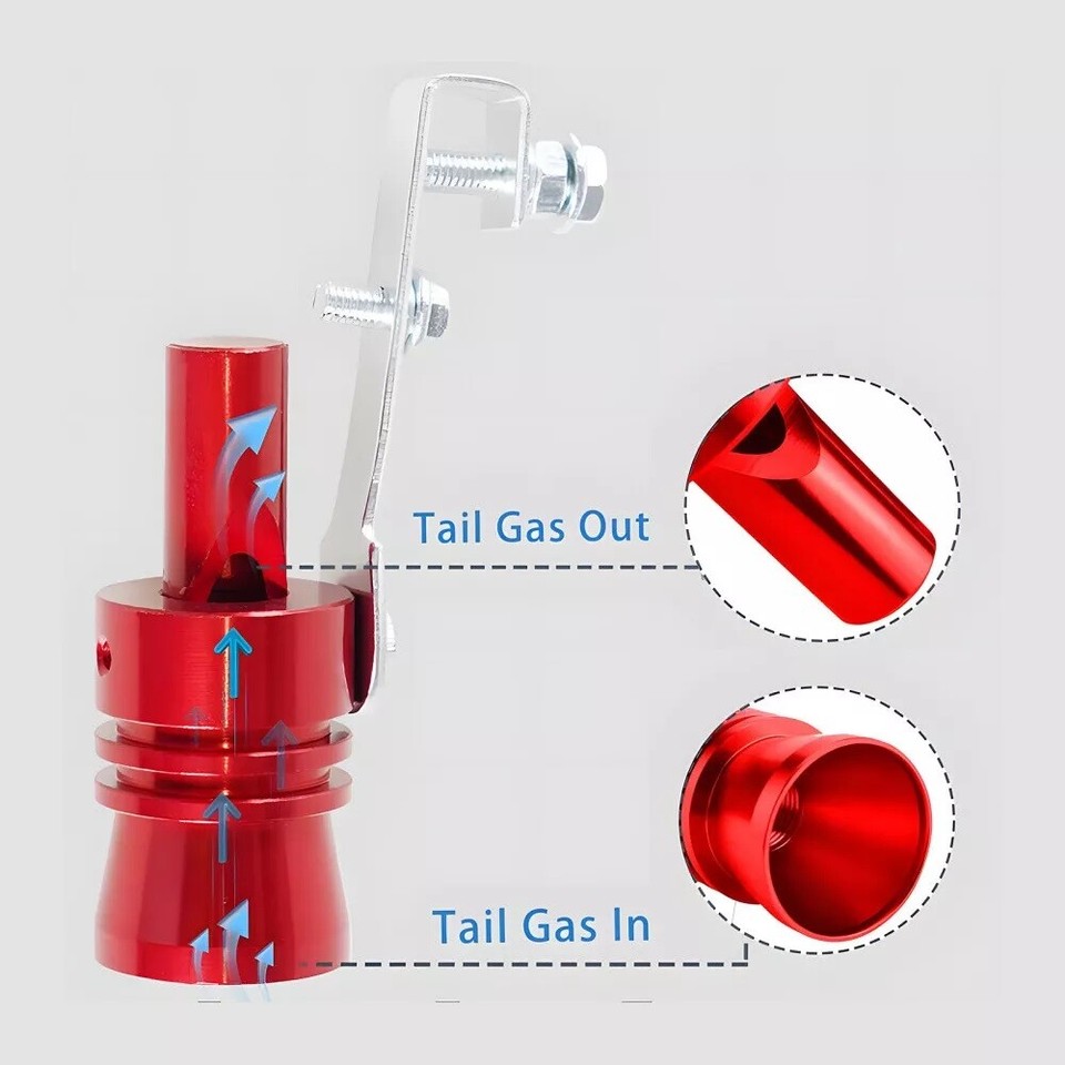 Auto Exhaust Pipe Turbo Sound Whistle, Tailpipe Loud Noise Simulator ...