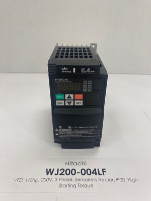 Variable Frequency - Sensorless Vector