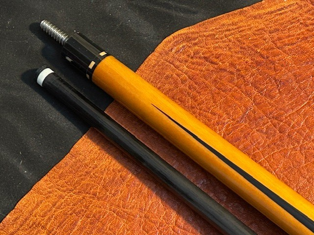 Panther Pool Cue with Sawdust Carbon Fiber shaft. | eBay
