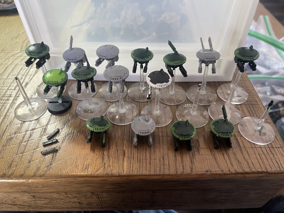 Games Workshop Warhammer 40K Tau Empire Drones Miniatures x15 | eBay