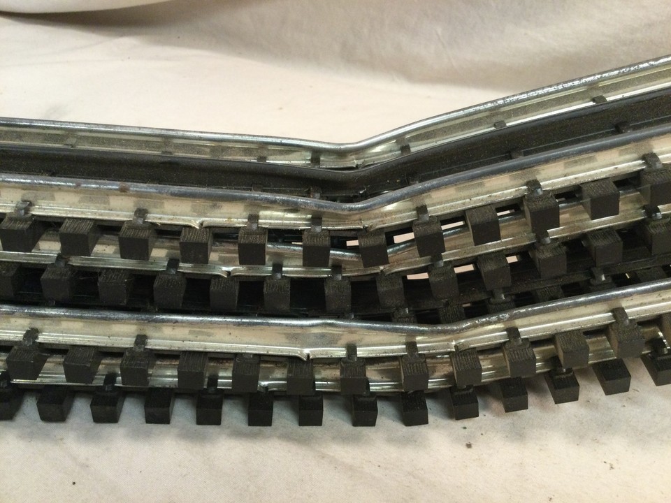 10 K-Line Super K Shadow Rail O Straight Track Approx 18" usable in ...