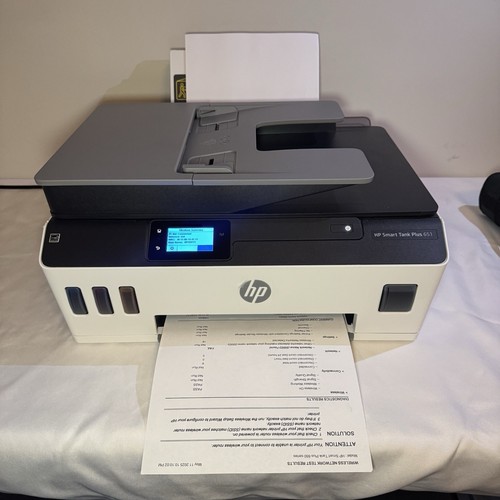 HP Smart Tank Plus 651 Thermal Inkjet All-In-One Printer - White ...