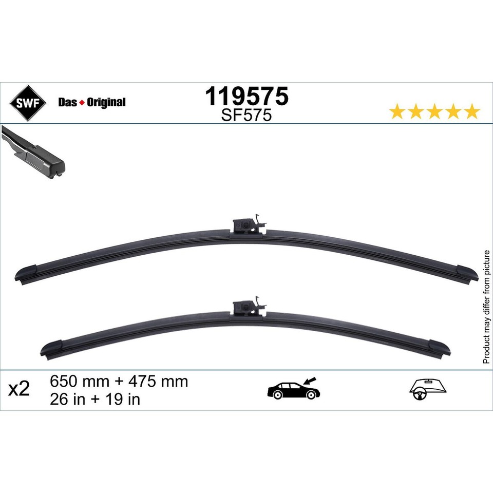 SWF WIPER BLADE FRONT SWF 119575 NEU DE STOCK | eBay