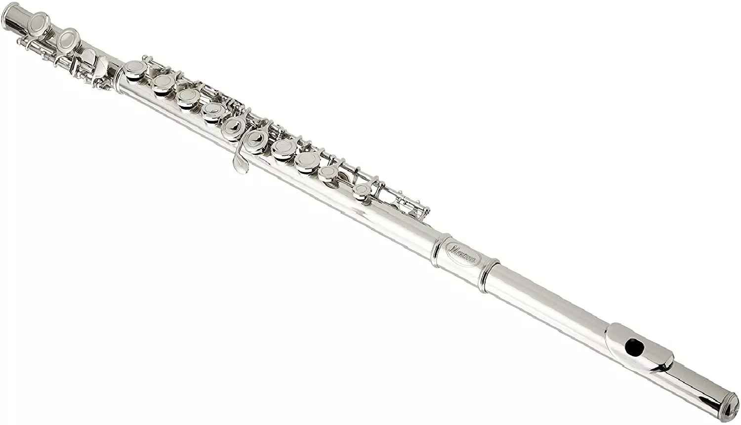 Merano Nickel 16 Hole Key of C Flute with Case -Kids Beginner Student ...