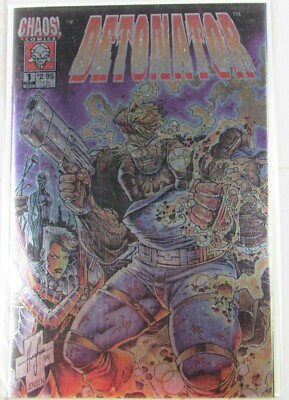 Detonator #1 Dec. 1994 Chaos! Comics | eBay