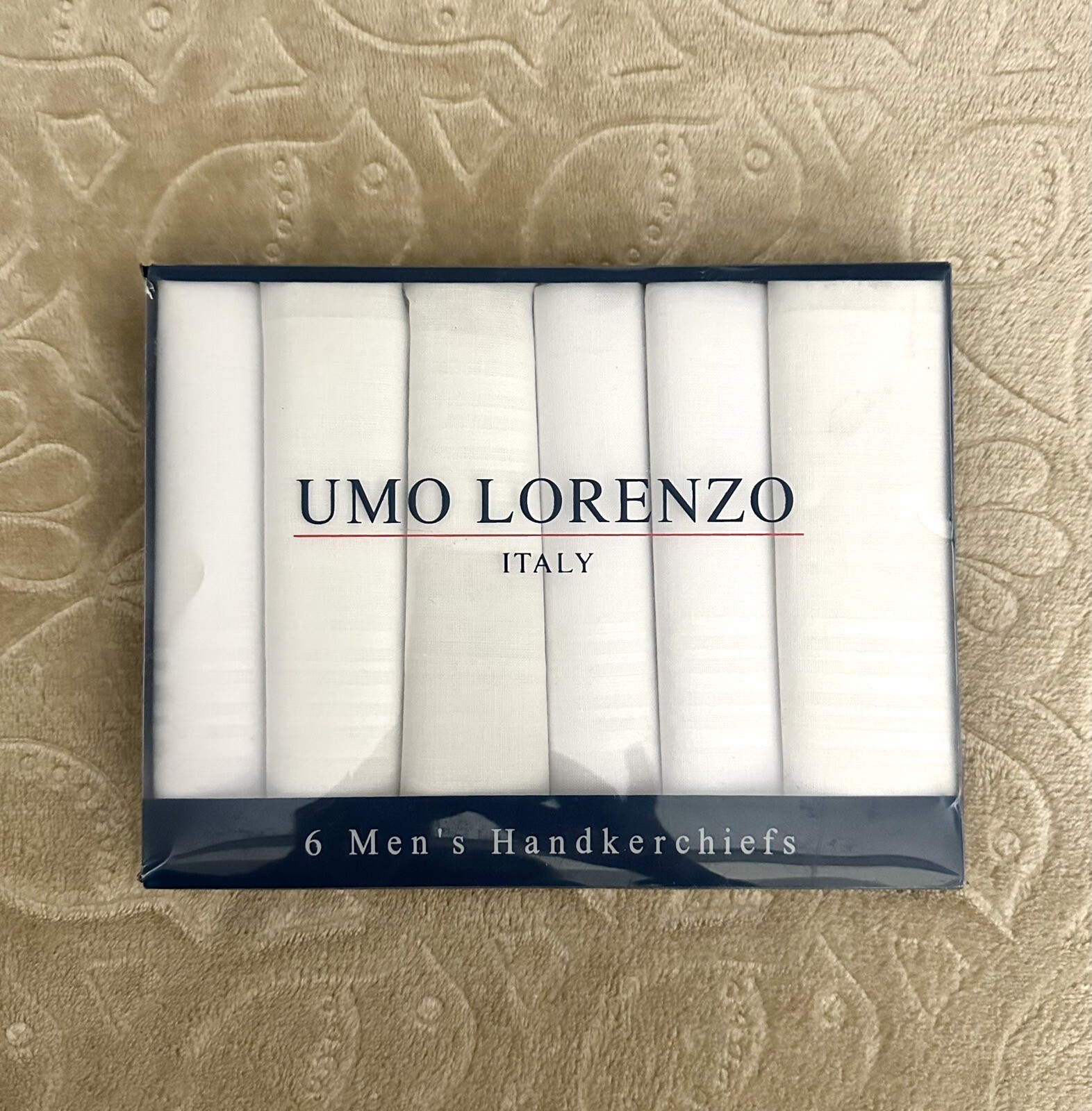 UMO LORENZO SET OF 6 MEN’S HANDKERCHIEFS | eBay