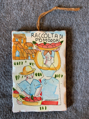 2009 Cortopassi Family Handpainted Tile - Tomato Harvest | eBay