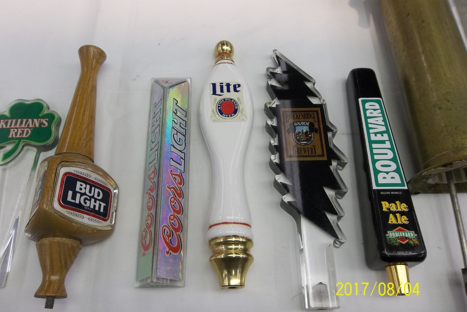 Beer Tapper Handle Lot of 10 Different Handles with brass Tapper FREE ...