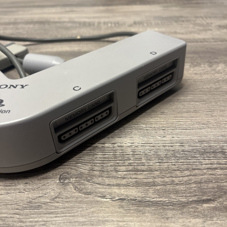 Official Sony PlayStation 1 PS1 PSX 4-Player Controller Multitap SCPH ...