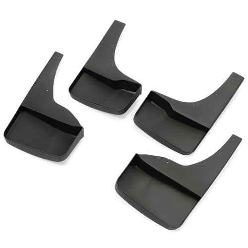 For 14-19 GMC Sierra 22894860 Front & Rear Black Grain Molded Splash ...