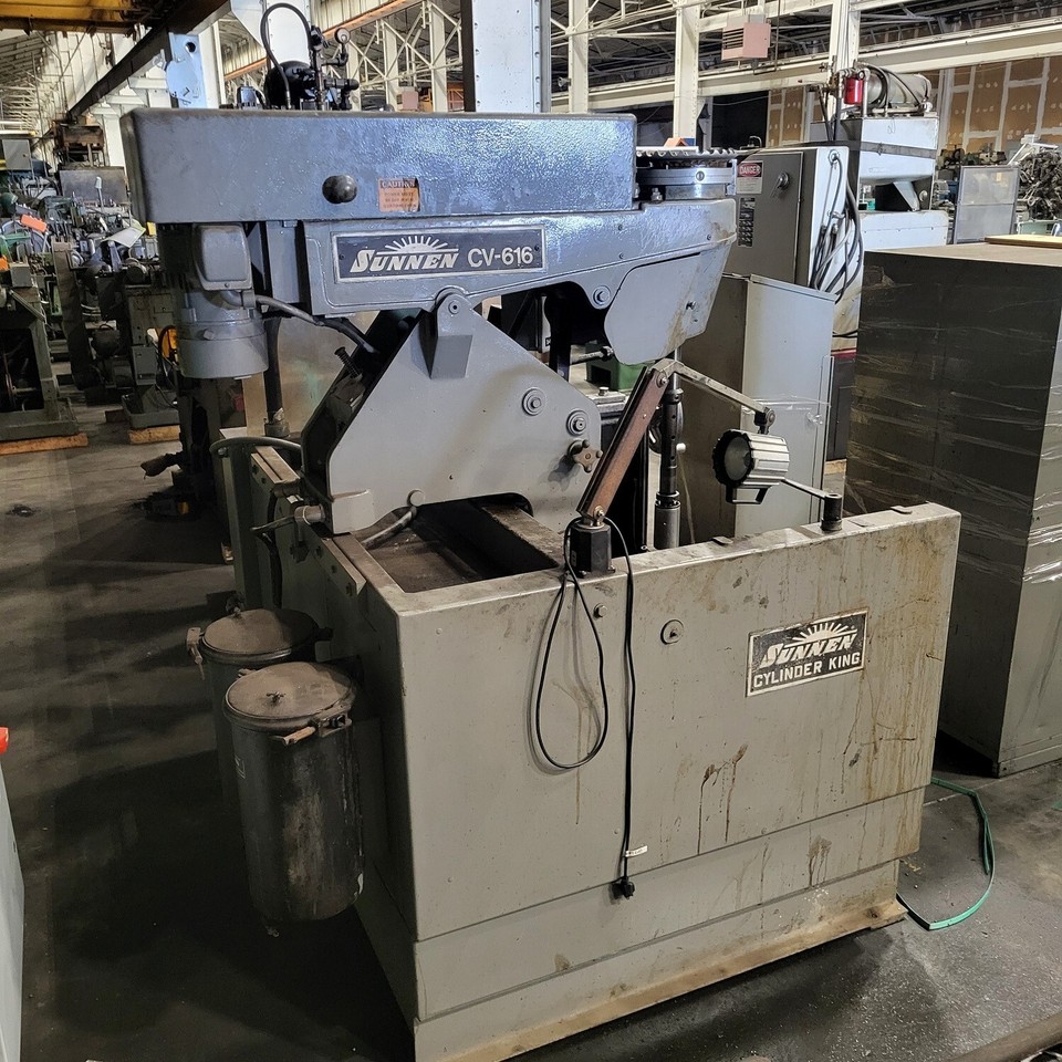 Sunnen Vertical Hone, Cylinder King, Model CV-616E, Engine Blocks ...