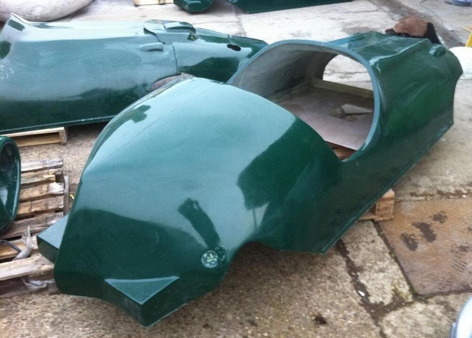Old No7 Newport Fibreglass Body Shell, 2cv Rebody, 40s Special. Kit Car ...