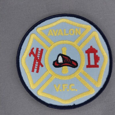 Avalon Pennsylvania PA Volunteer Fire Department 4" Round Patch | eBay