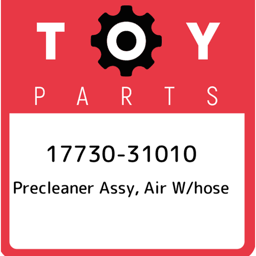 17730-31010 Toyota Precleaner assy, air w/hose 1773031010, New Genuine ...