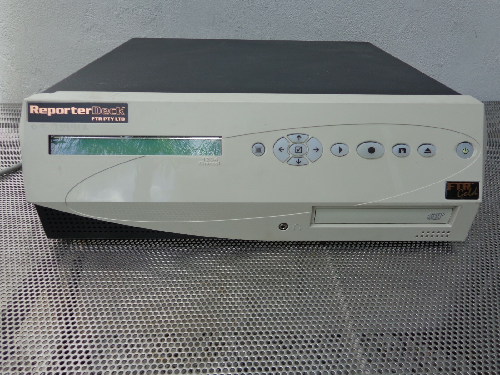 FTR Gold Reporter Deck RD04CD02 4-Channel Digital Recording System NO ...