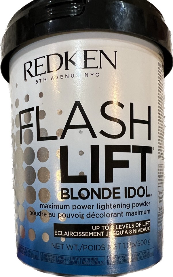 REDKEN Flash Lift BLONDE IDOL Lightening Powder Up to 8 Levels 1.1 lb ...