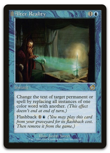 Alter Reality #22 (LP) Torment TOR Magic MTG | eBay