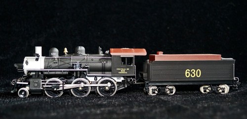 Vintage IHC M519 2-6-0 Mogul HO Steam Locomotive Central of Georgia 630 ...