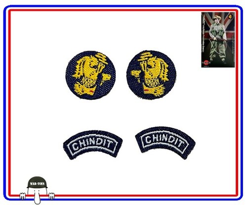 "Chindit" Long Range Patrol Myanmar - Patches - 1/6 Scale Figures ...