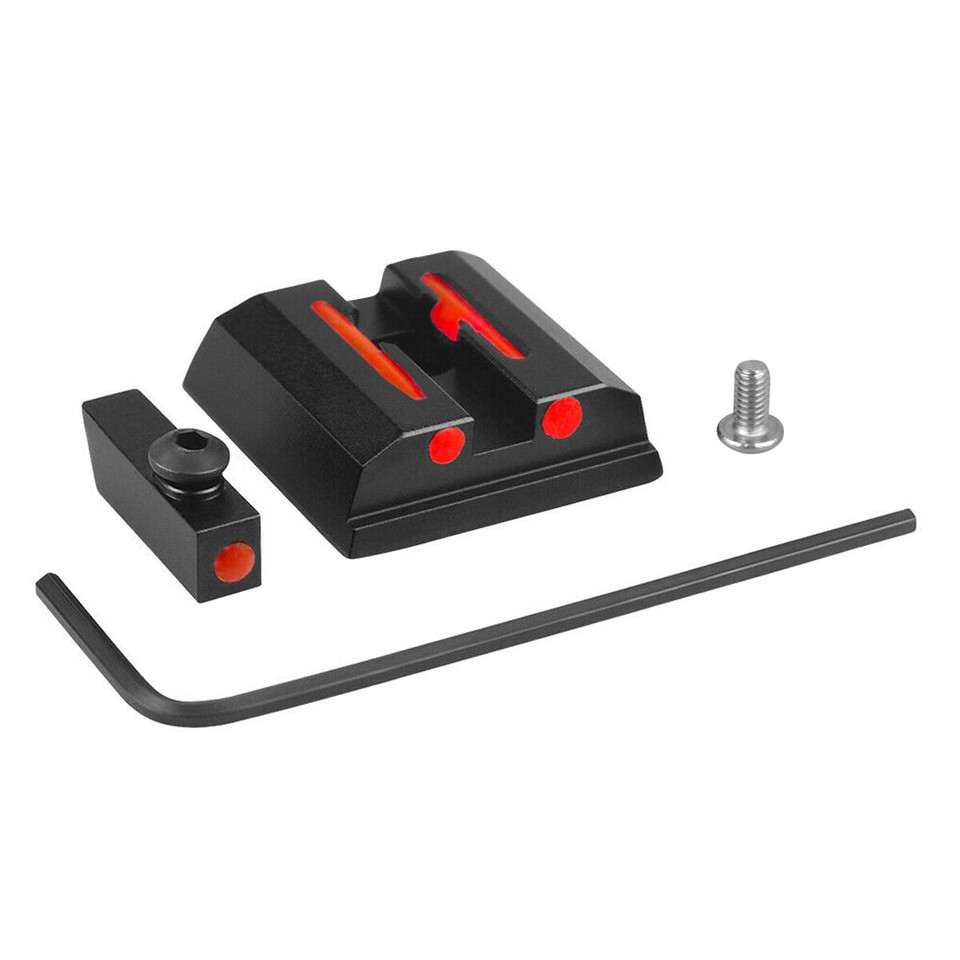 Fiber Optic Sights For Taurus G3 w/o G2C G2S,PT111 G2 PT140 G2, 709 ...