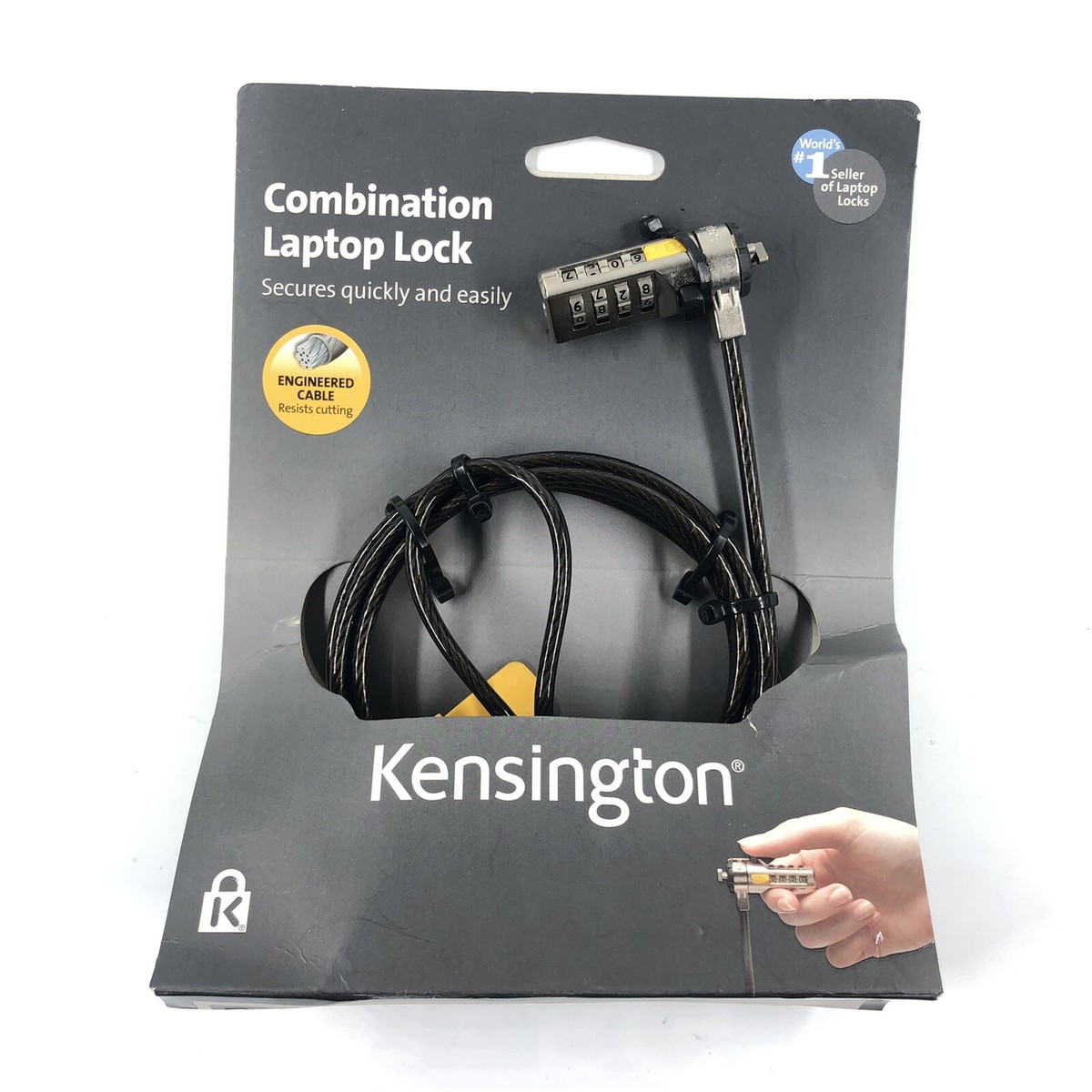 Kensington Lock Kensington ClickSafe Combination Laptop Lock Master