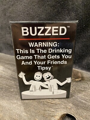 Buzzed Drinking Card Game, Brand New! | eBay