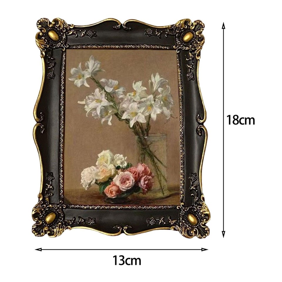 Retro Style Photo Frame Desktop Picture Frame Picture Holder 7" Home ...