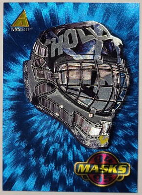 1994-95 Pinnacle Masks Kelly Hrudey MA3 - Los Angeles Kings - Insert ...