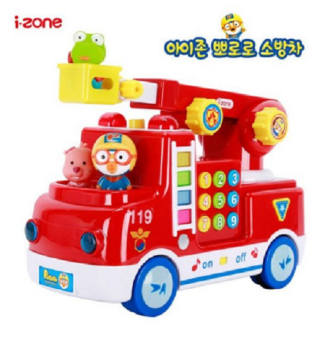 Pororo Melody Fire Truck with 3 Figures -Light,Melody/EXPRESS | eBay