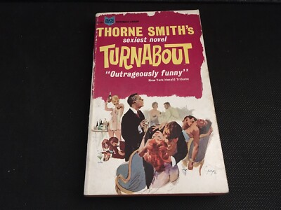 Paperback Library 52-201 Turnabout Thorne Smith | eBay