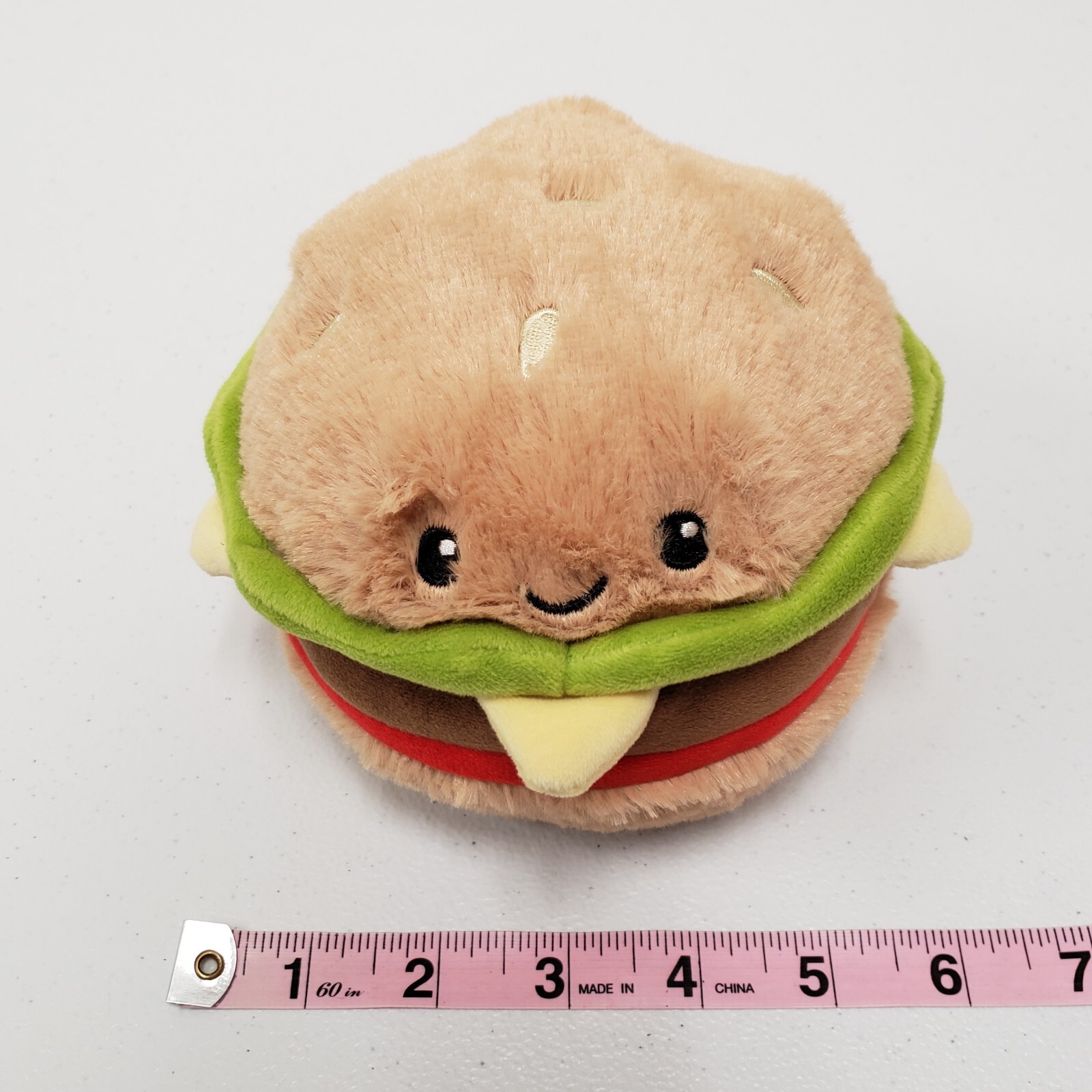 Squishable Hamburger Cheeseburger Stuffed 2020 Burger Plush | eBay