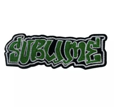 SUBLIME Iron On Embroidered Patch | eBay