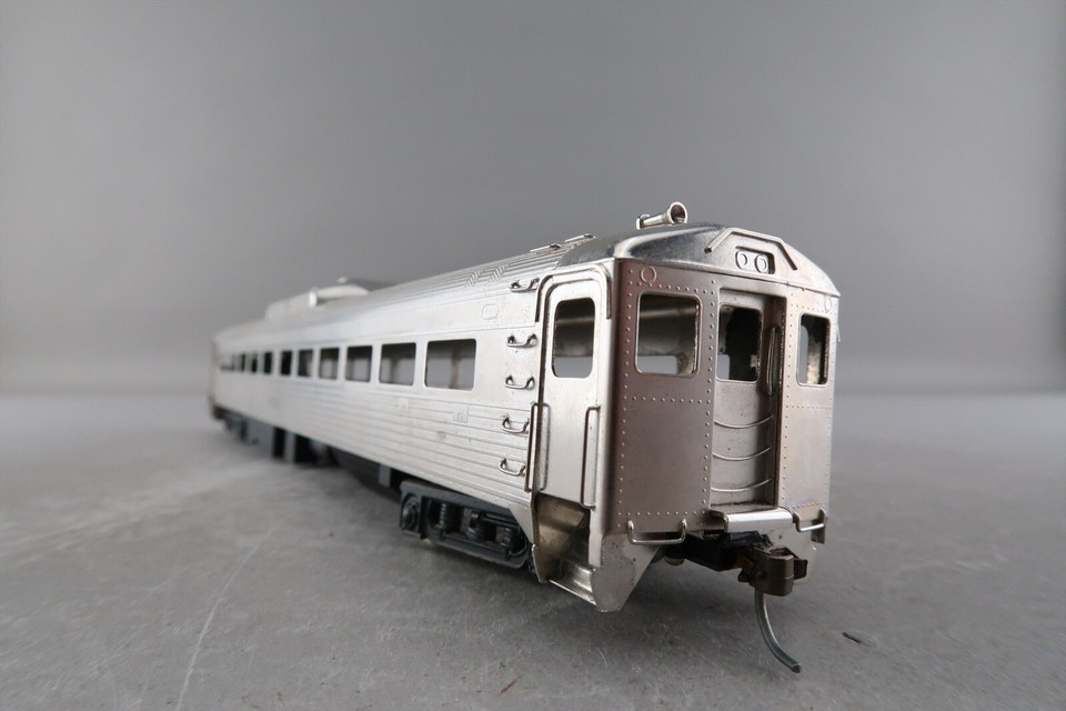 HO BRASS CUSTOM BRASS DE-112 BUDD RDC-2 RAIL DIESEL CAR FACTORY PLATED ...