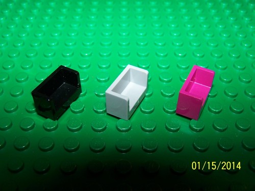 Lego 1x2x1 Panel with Ends Qty 2 (23969/35387/35391) - Pick your color ...